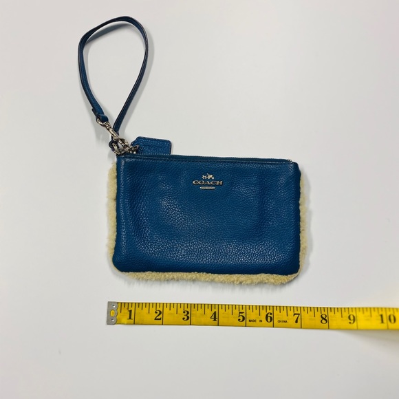 Coach | Bags | Coach Shearling Wristlet | Poshmark
